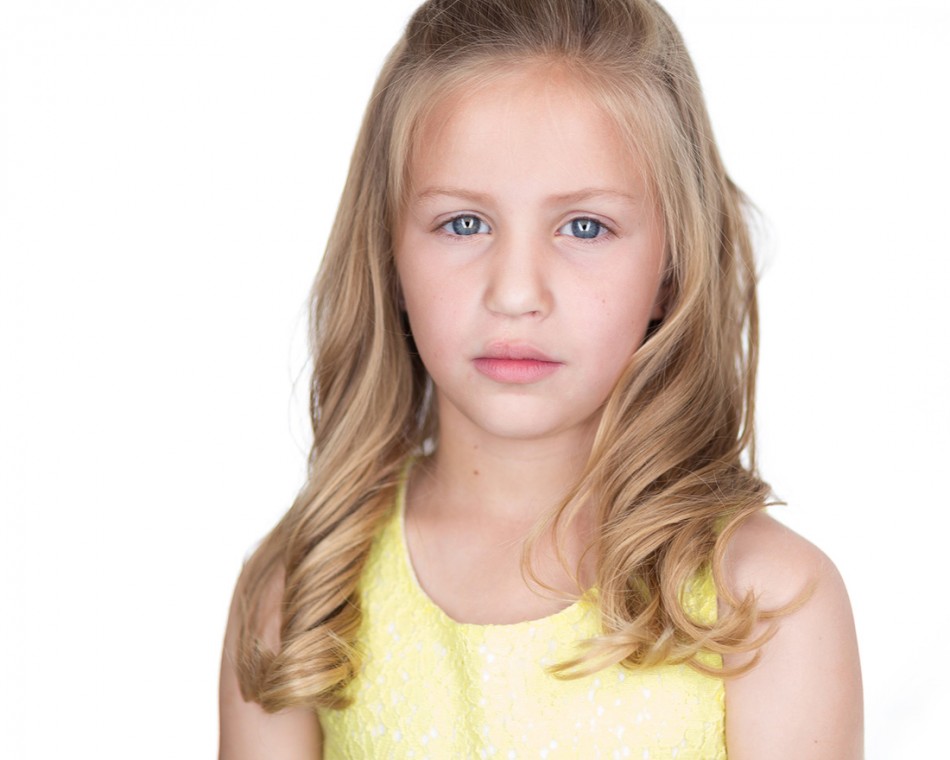 Headshot Photography Session with Child Actor Faith Healey